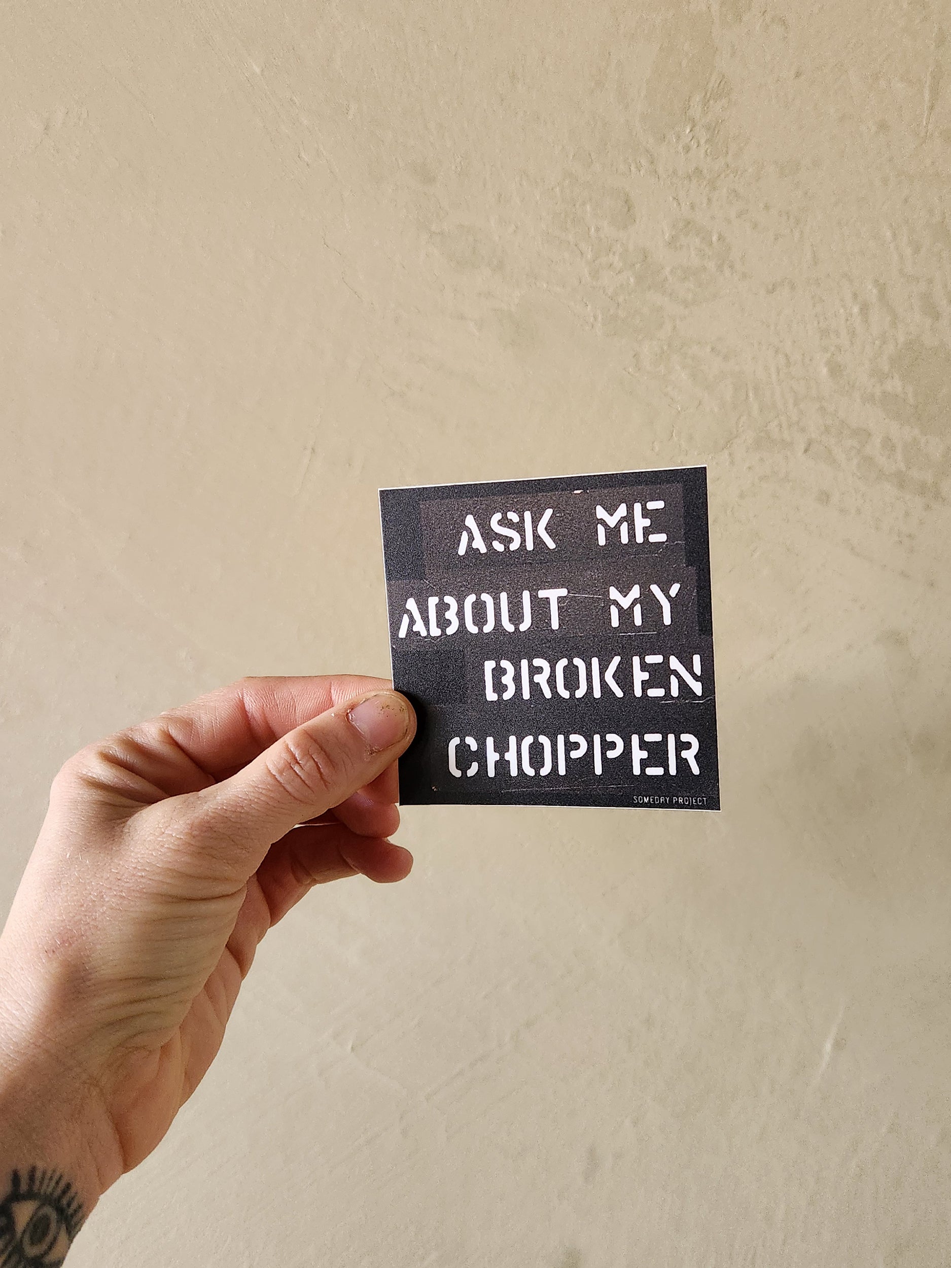 Sticker - Broken Chopper – All Roads