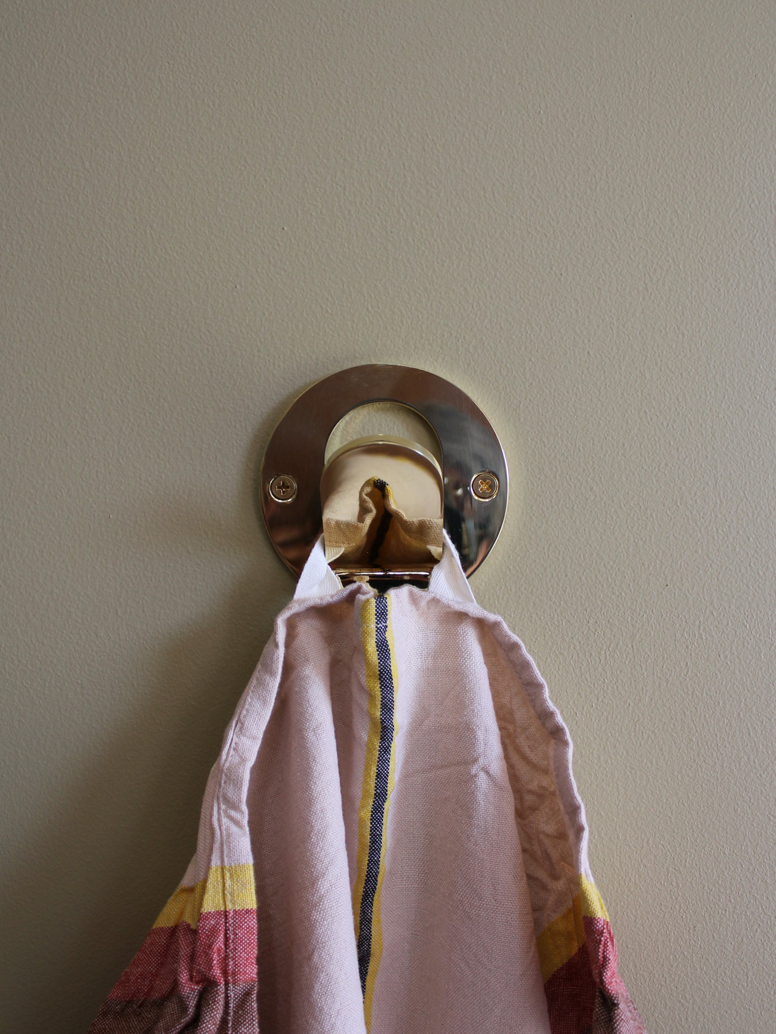 Single Tab Wall Hook - Brass – All Roads