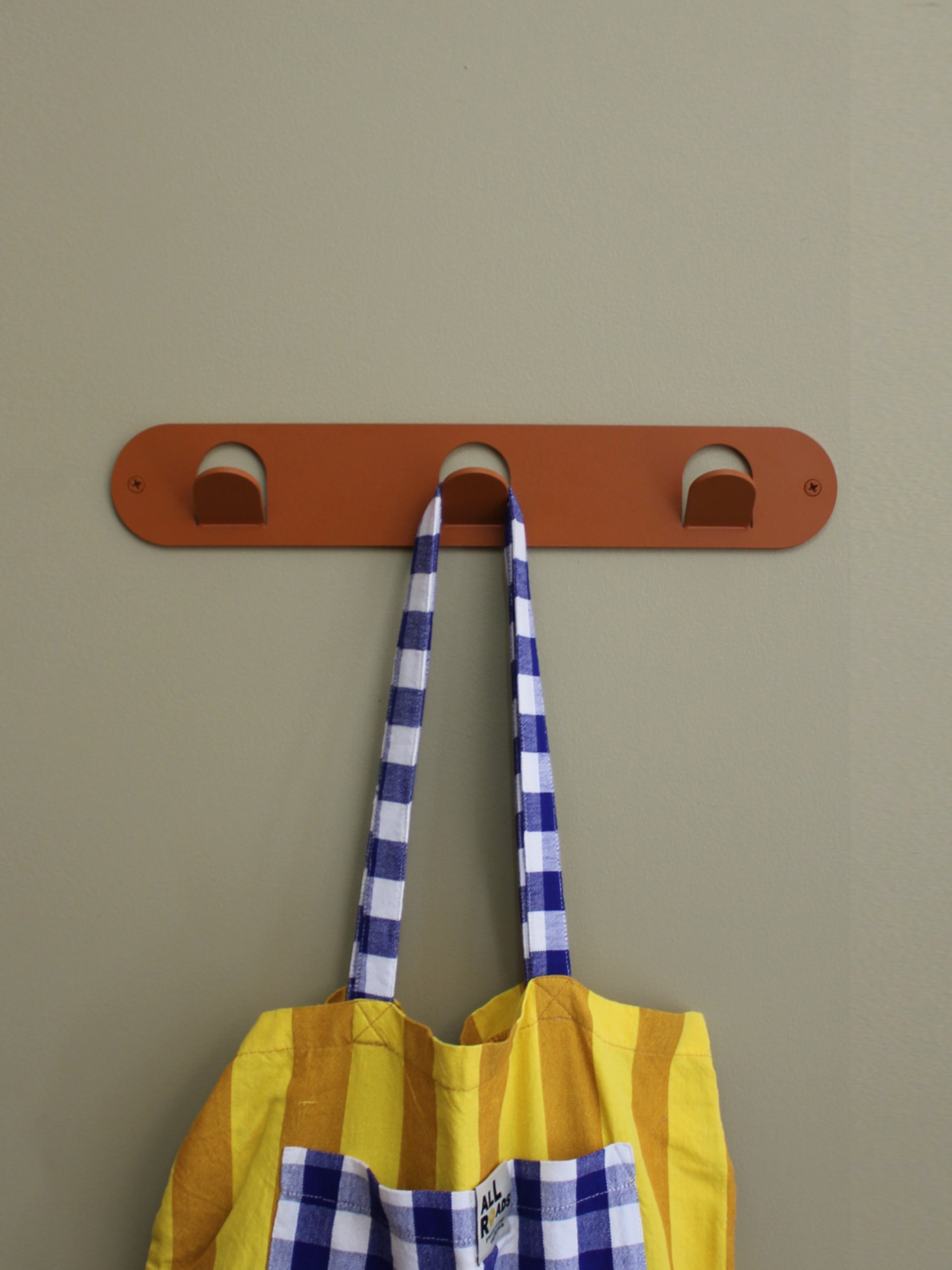 Triple Tab Hook - Matte Burnt Orange – All Roads